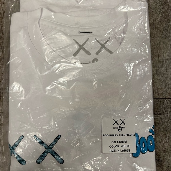 KAWS | Shirts | Kaws X General Mills Monsters Booberry T Shirts With ...